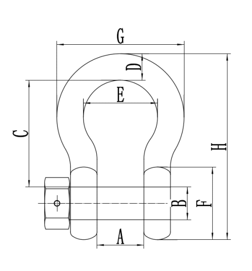 Anchor Shackles | Mantus Marine Anchor Chain Shackles