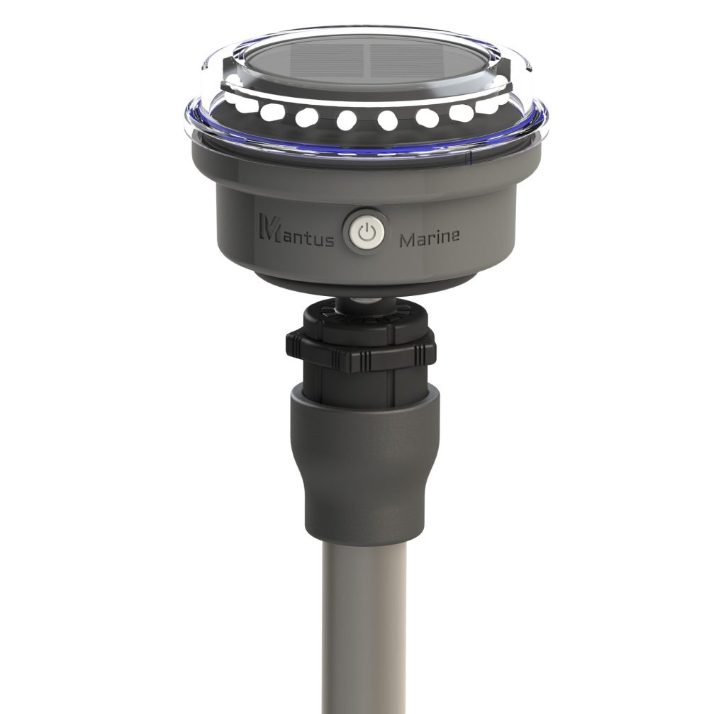 Mantus White Navigation Light for the Boat Transom - Mantus Marine